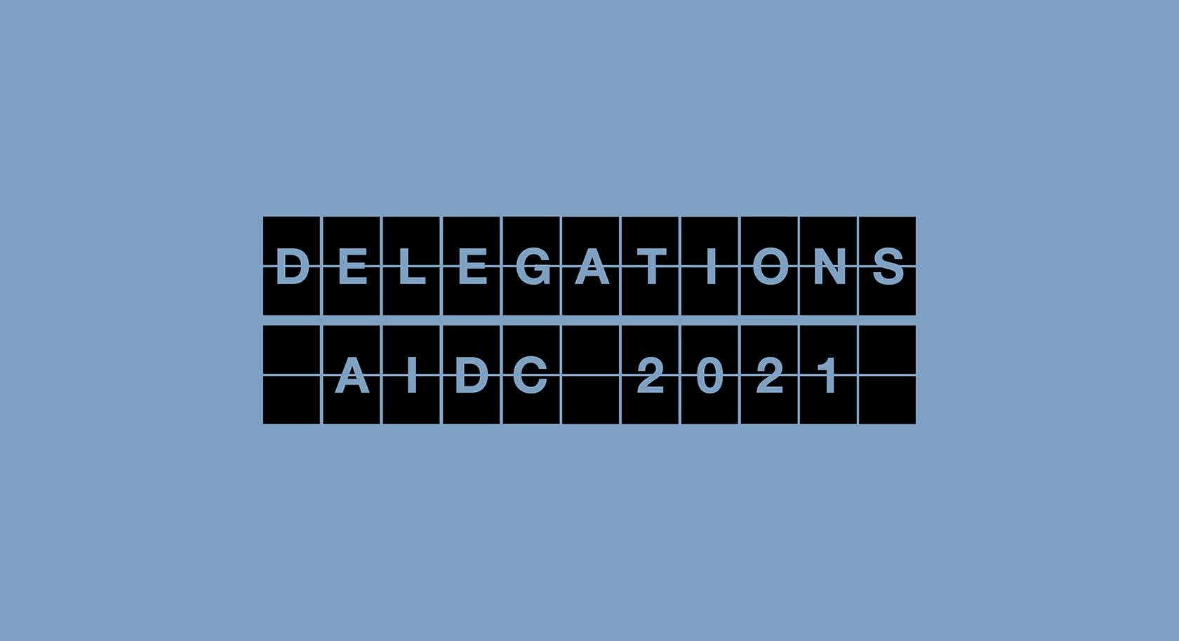 2021 Delegations | AIDC